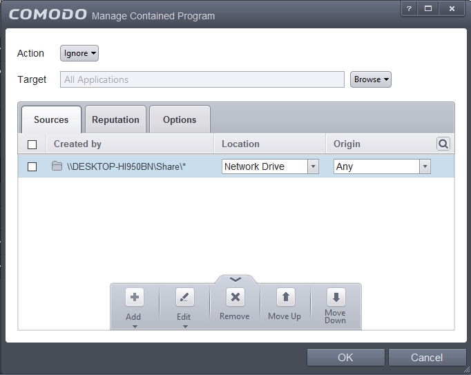 Configuring Rules For Auto-Containment, Sandbox Security Software | Comodo Client Security